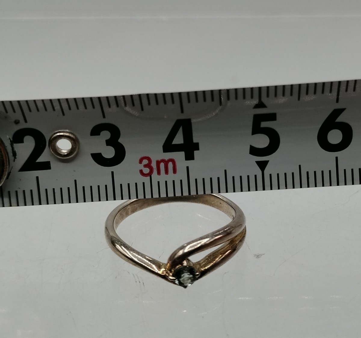 代購代標第一品牌－樂淘letao－5093⑦ Courreges クレージュ 950 S 刻印 リング デザイン シルバー 指輪