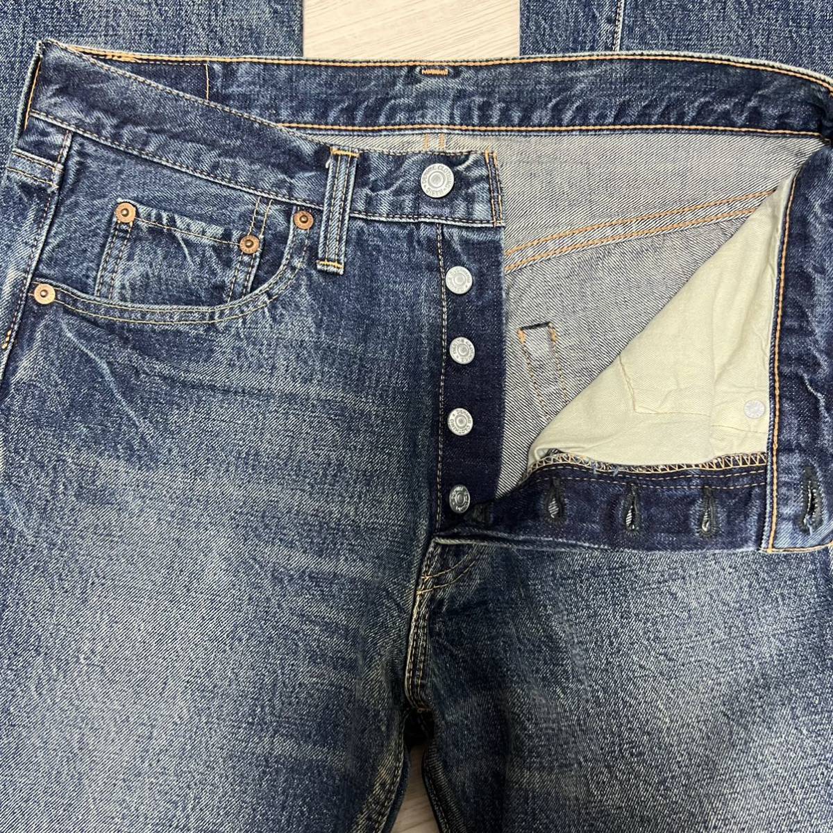 DENIME ユーズド加工セルビッチデニム 色落ち雰囲気|Yahoo DENIME ユーズド加工セルビッチデニム 色落ち雰囲気|Yahoo
