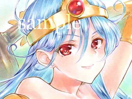 Yahoo!オークション - 同人 手描きイラスト / DQ3 女賢者 しんぴのビ...