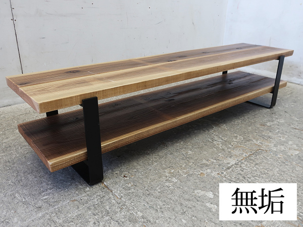 Yahoo!オークション - P921 展示品 無垢材 和モダンデザイン テレビボ...