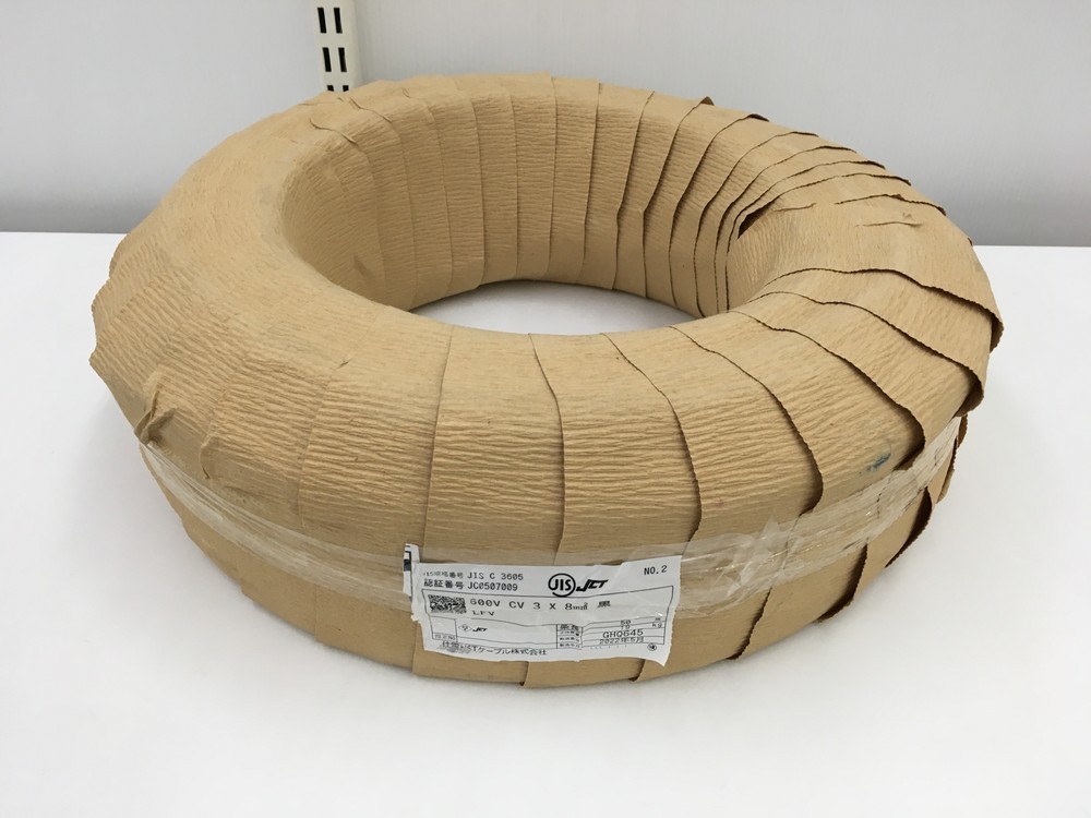 同梱不可 140 品 住電HSTケーブル 600V CV 3×8mm2 黒 50m 2022年5月製造(電線)｜売買されたオークション情報、yahooの商品情報をアーカイブ公開 ...