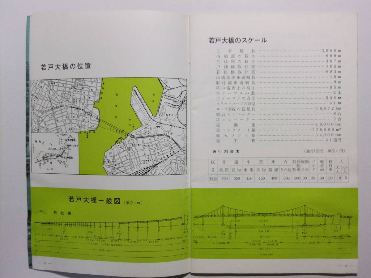 V-7810 福岡県 北九州市 若戸大橋と北九州 観光案内小冊子 レトロ印刷物(その他)｜売買されたオークション情報、yahooの商品情報をアーカイブ公開 - オークファン（aucfan.com）