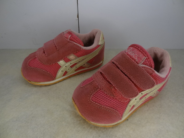 全国 アシックス ASICS 子供靴 キッズ ベビー女の子 ピンク色Xシルバーライン メッシュ素材 スニーカー シューズ 12cm(12cm～)｜売買されたオークション情報、yahooの商品 ...