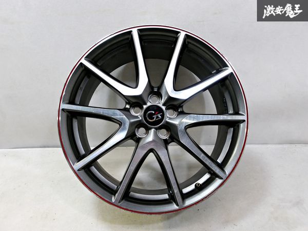 トヨタ純正 ZVW30 30系 プリウス G's 後期 ホイール 18インチ 7.5J +50 PCD 100 5H 5穴 単体 1本 センターキャップ付き(5穴)｜売買されたオークション情報 ...