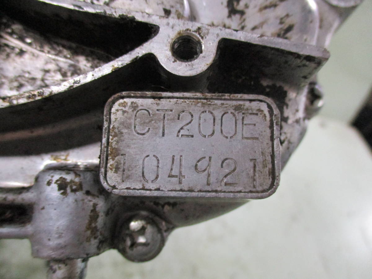 代購代標第一品牌－樂淘letao－ホンダ ハンターカブ CT200 エンジン 本体 (検 CT90 C100 C102 C105 C110