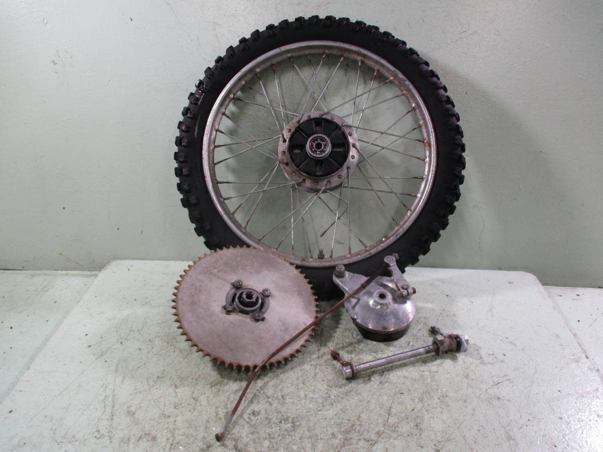 ホンダ スーパーカブ C100 リアホイール ドラム スプロケット シャフト 検 C102 C105 C110 CT200 CT90(リア)｜売買されたオークション情報、yahooの商品情報を ...