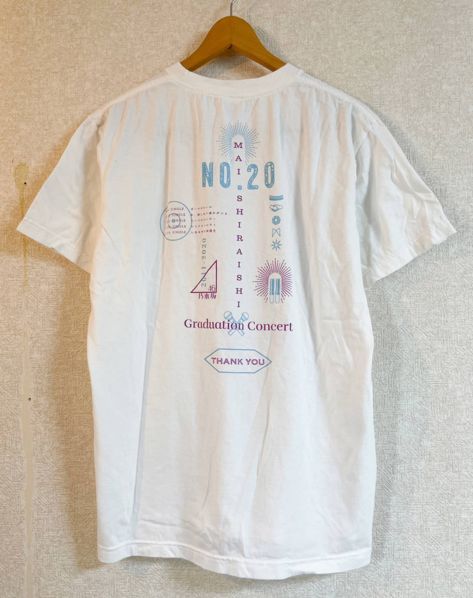 乃木坂46 白石麻衣 卒業コンサート Tシャツ 卒コン アイドル 乃木坂46 白石麻衣 卒業コンサート Tシャツ 卒コン アイドル