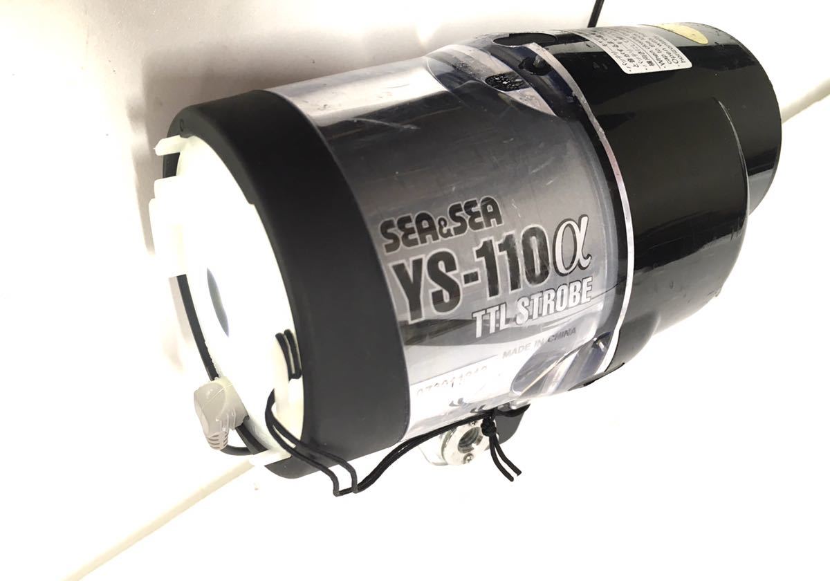 代購代標第一品牌－樂淘letao－SEA&SEA ストロボ 水中写真 ダイビング マリンスポーツ 防水 シーアンドシー YS-110α ランプ点灯540720043