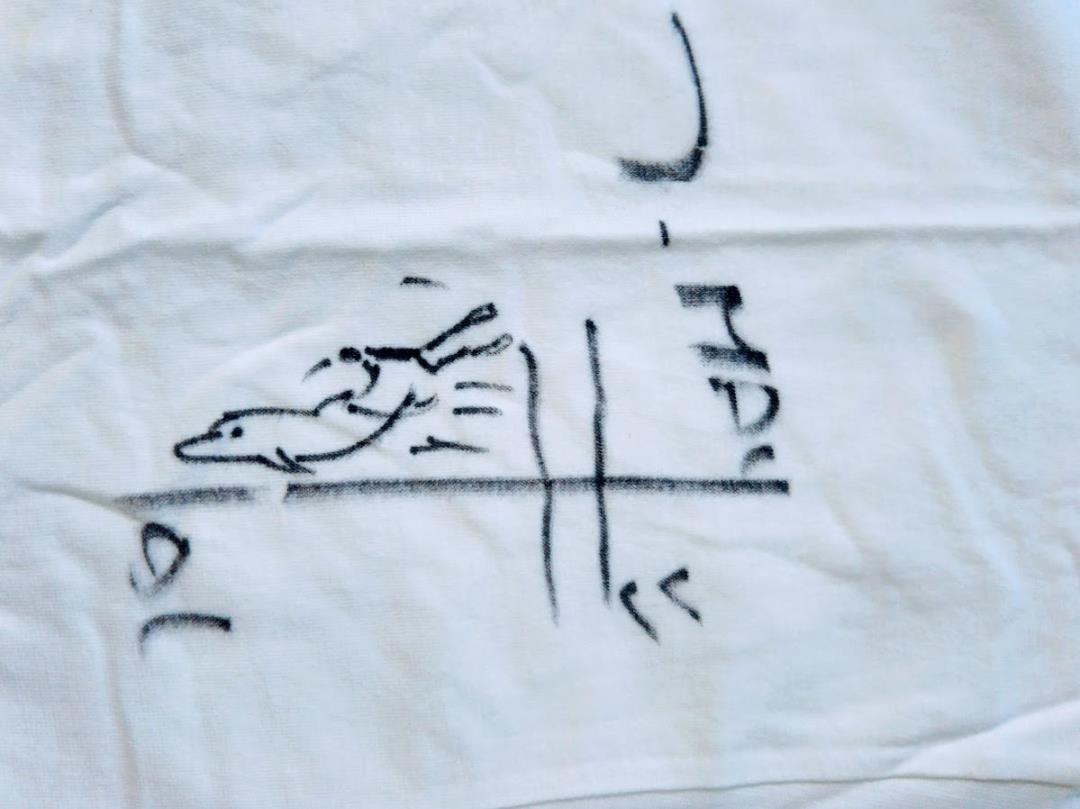 ジャックマイヨール 直筆サイン入り Tシャツ 新品未使用 レア品 ジャックマイヨール 直筆サイン入り Tシャツ 新品未使用 レア品