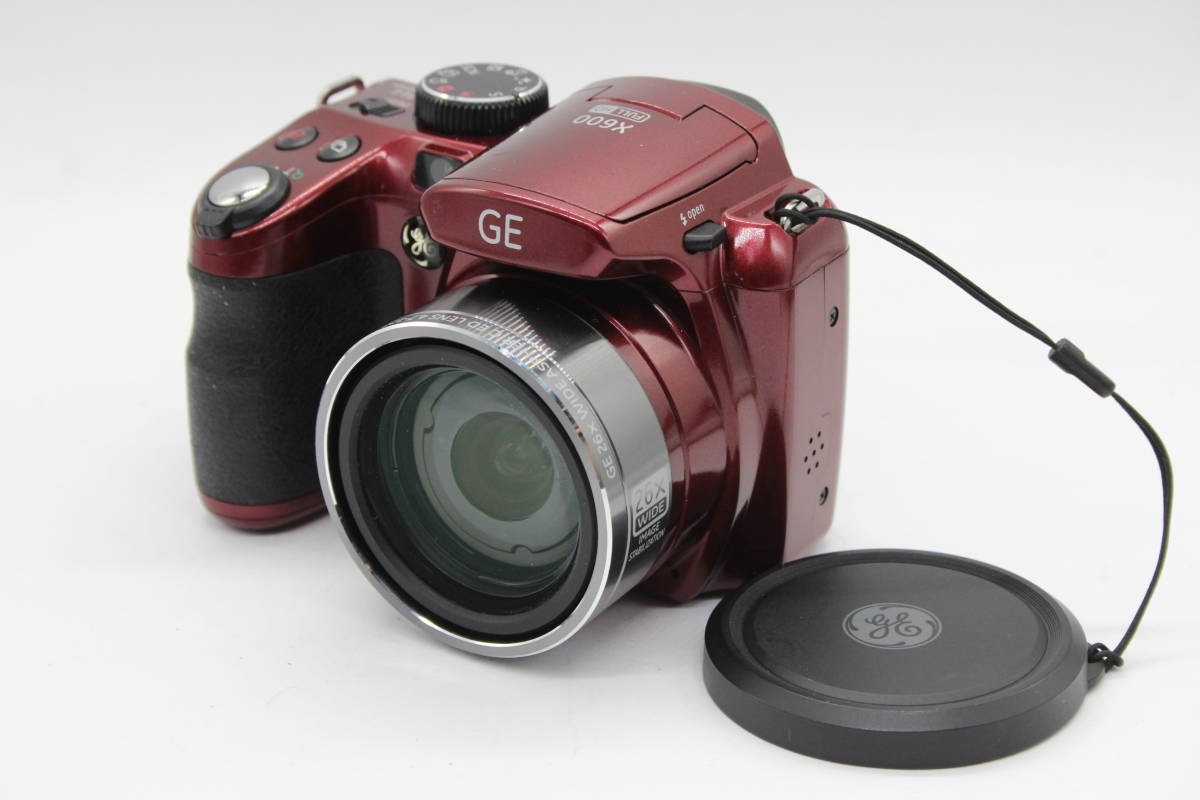 Yahoo!オークション - 【返品保証】 General Imaging GE X600 レッド 2...