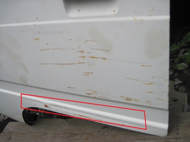 Yahoo!オークション - 8449 ミニキャブトラック U15T 左ドア W61 白 助...