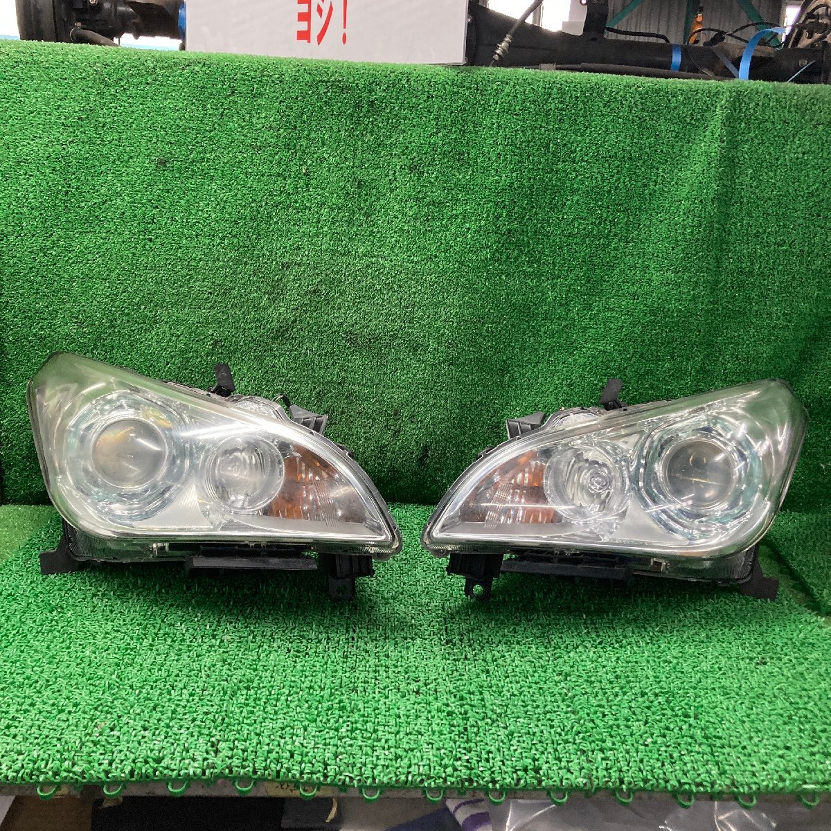 Yahoo!オークション - フーガ HY51 左右 ヘッドライト ヘッドランプ K...