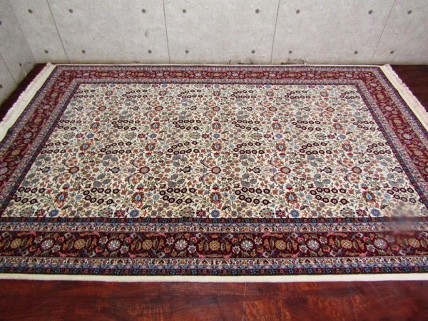 Yahoo!オークション - 美品 persia/ペルシャ絨毯 最高級 Hereke/ヘレ...