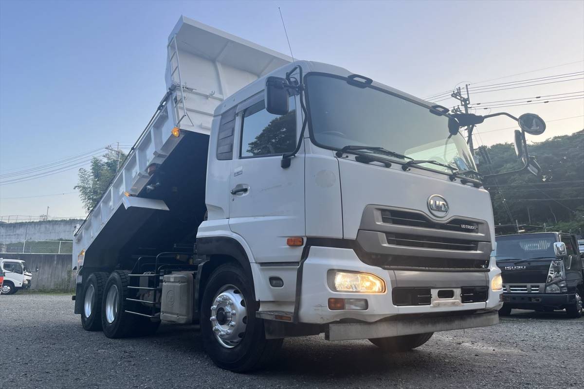 動画有 H26年 UDトラックス クオン 10t ダンプ 末広 積載9200kg 10.8L ディーゼル 7速MT エンジン好調 検 ギガ 兵庫小野市(ダンプ)｜売買されたオークション情報 ...