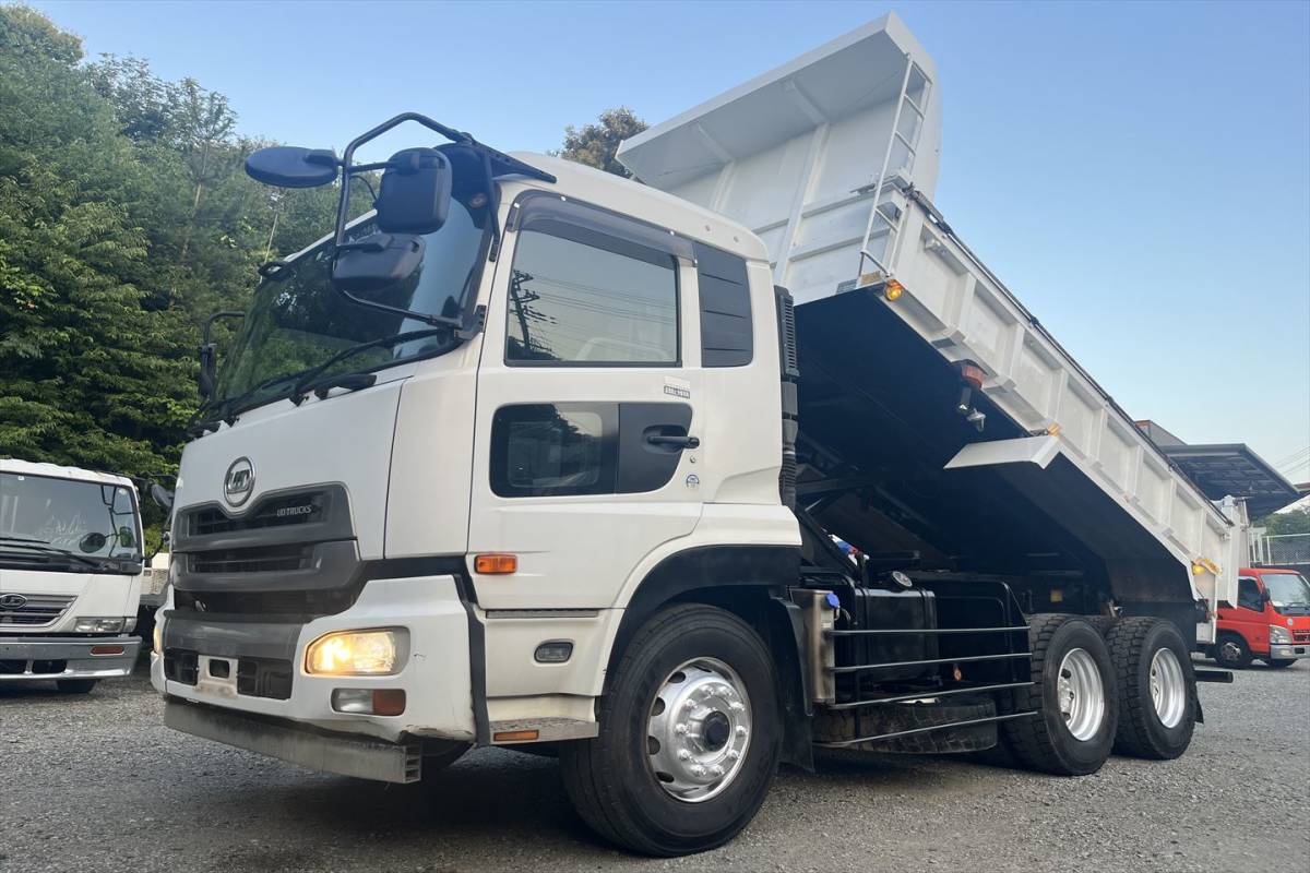 動画有 H26年 UDトラックス クオン 10t ダンプ 末広 積載9200kg 10.8L ディーゼル 7速MT エンジン好調 検 ギガ 兵庫小野市(ダンプ)｜売買されたオークション情報 ...