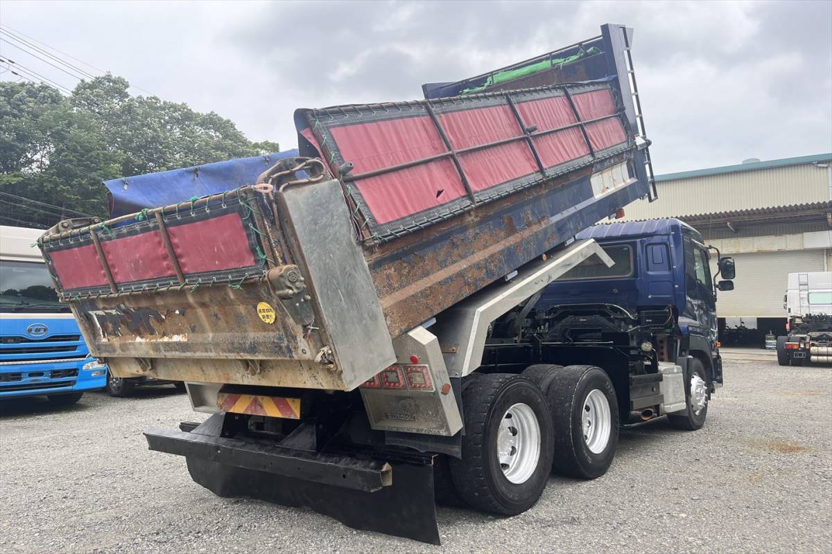 動画有 H25年 UDトラックス クオン 10t ダンプ 新明和 積載8400kg 10.8L ディーゼル 6速MT エンジン好調 検 ギガ 兵庫小野市(ダンプ)｜売買されたオークション情報 ...