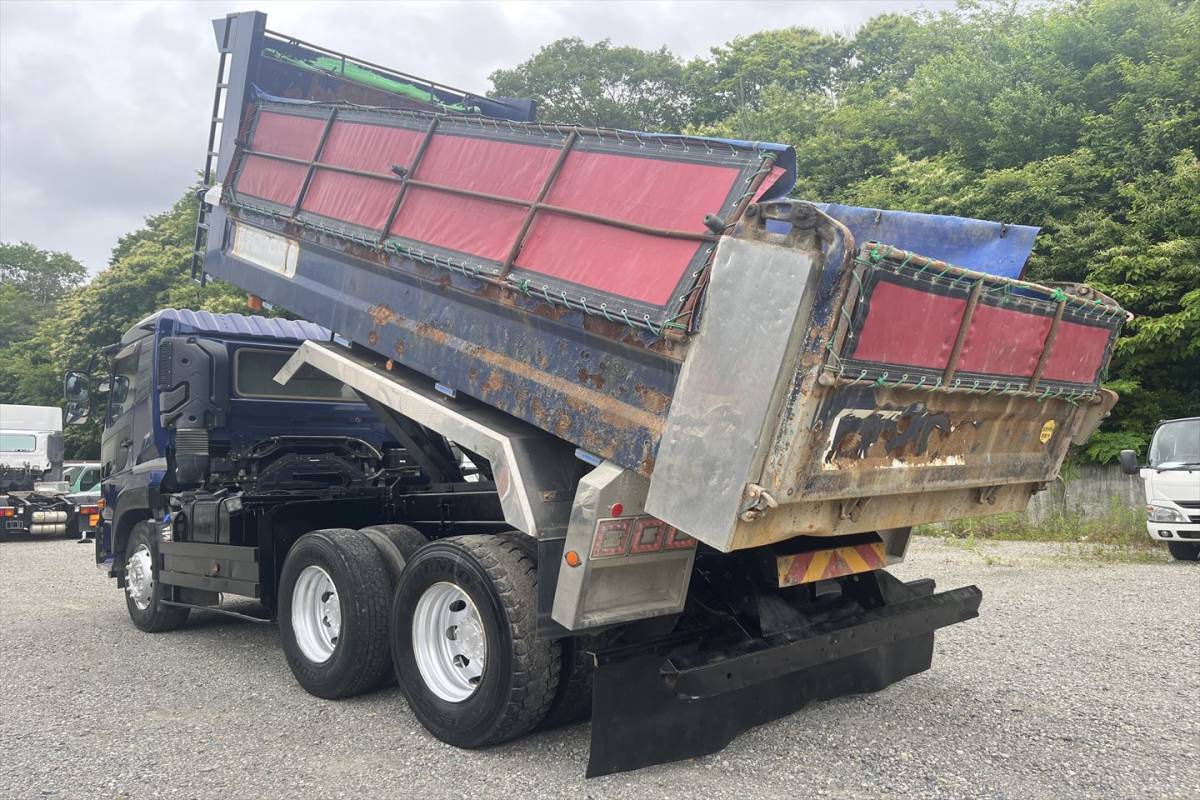 動画有 H25年 UDトラックス クオン 10t ダンプ 新明和 積載8400kg 10.8L ディーゼル 6速MT エンジン好調 検 ギガ 兵庫小野市(ダンプ)｜売買されたオークション情報 ...