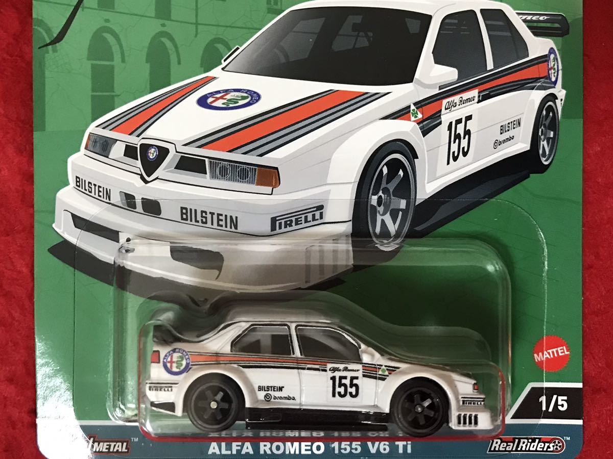 代購代標第一品牌－樂淘letao－6台在庫 ホットウィール AlfaRomeo 155 V6 Ti 白 HotWheels アルファロメオ Spettacolare スペッタコラーレ ALFA ...