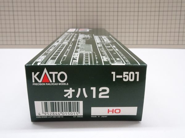 Yahoo!オークション - K29【梱80】KATO 1-501 オハ12 HOゲージ