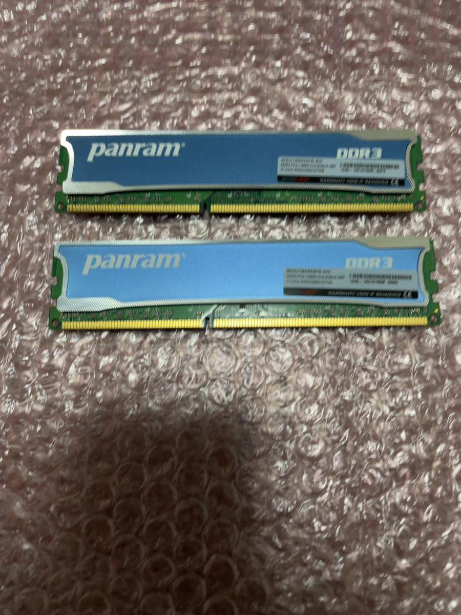 Yahoo!オークション - Panram W3U1866HPS-8G DDR3 PC3-14900 8GBx2枚 ...