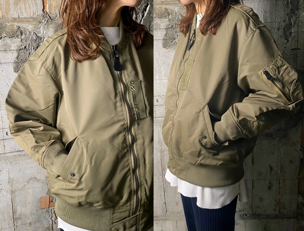 Yahoo!オークション - 新品 23SS HYKE TYPE L-2A JACKET KHAKI 1 ハイ...
