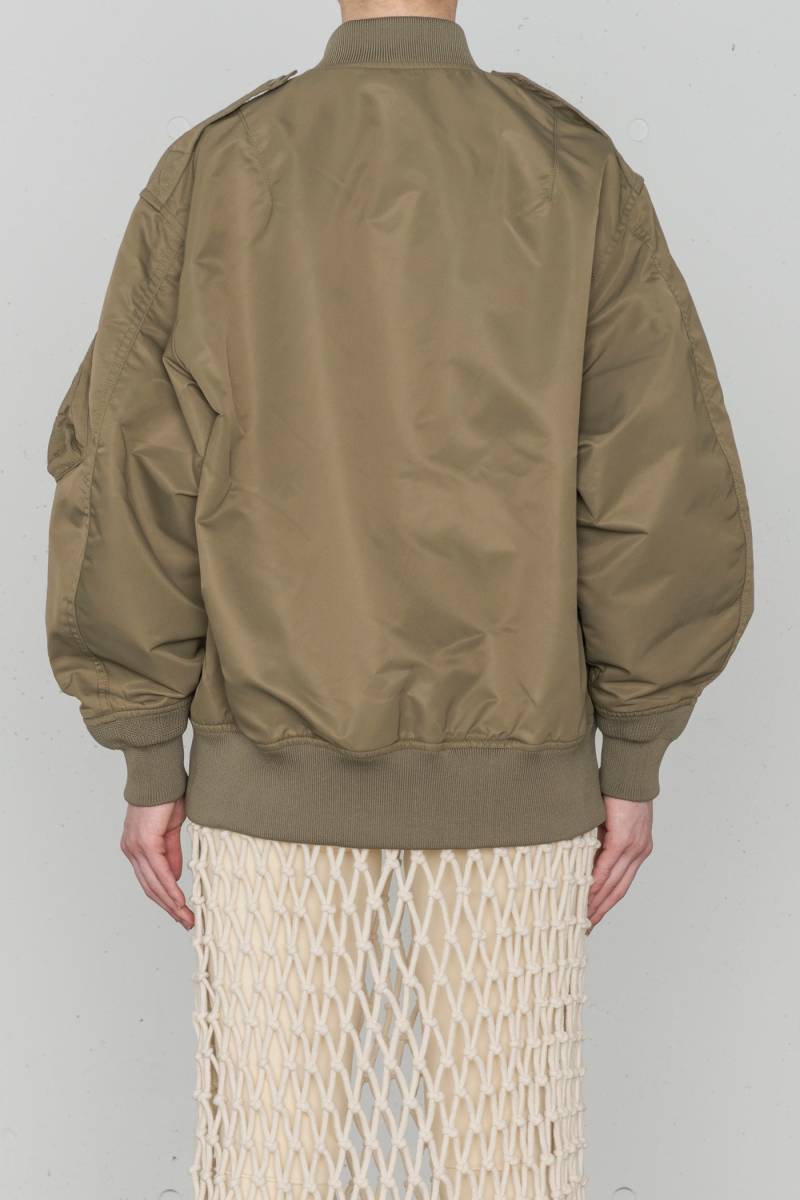 Yahoo!オークション - 新品 23SS HYKE TYPE L-2A JACKET KHAKI 1 ハイ...