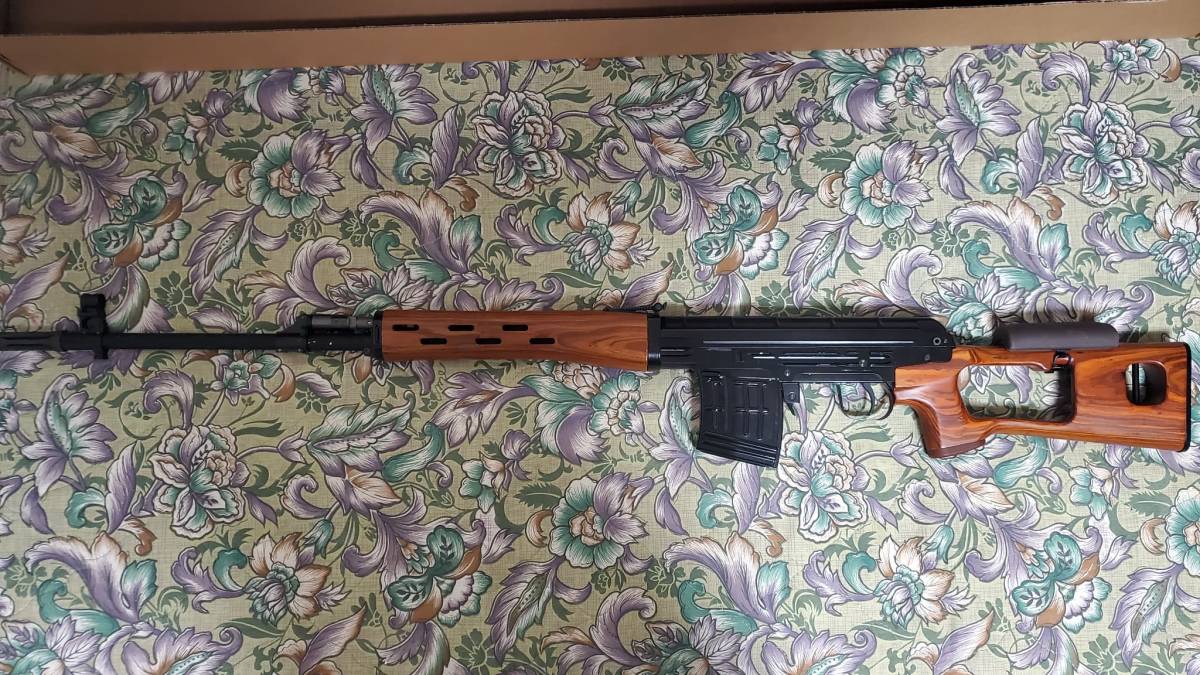 Yahoo!オークション - WE-Tech ドラグノフ SVD アルミレシーバー＆リア...