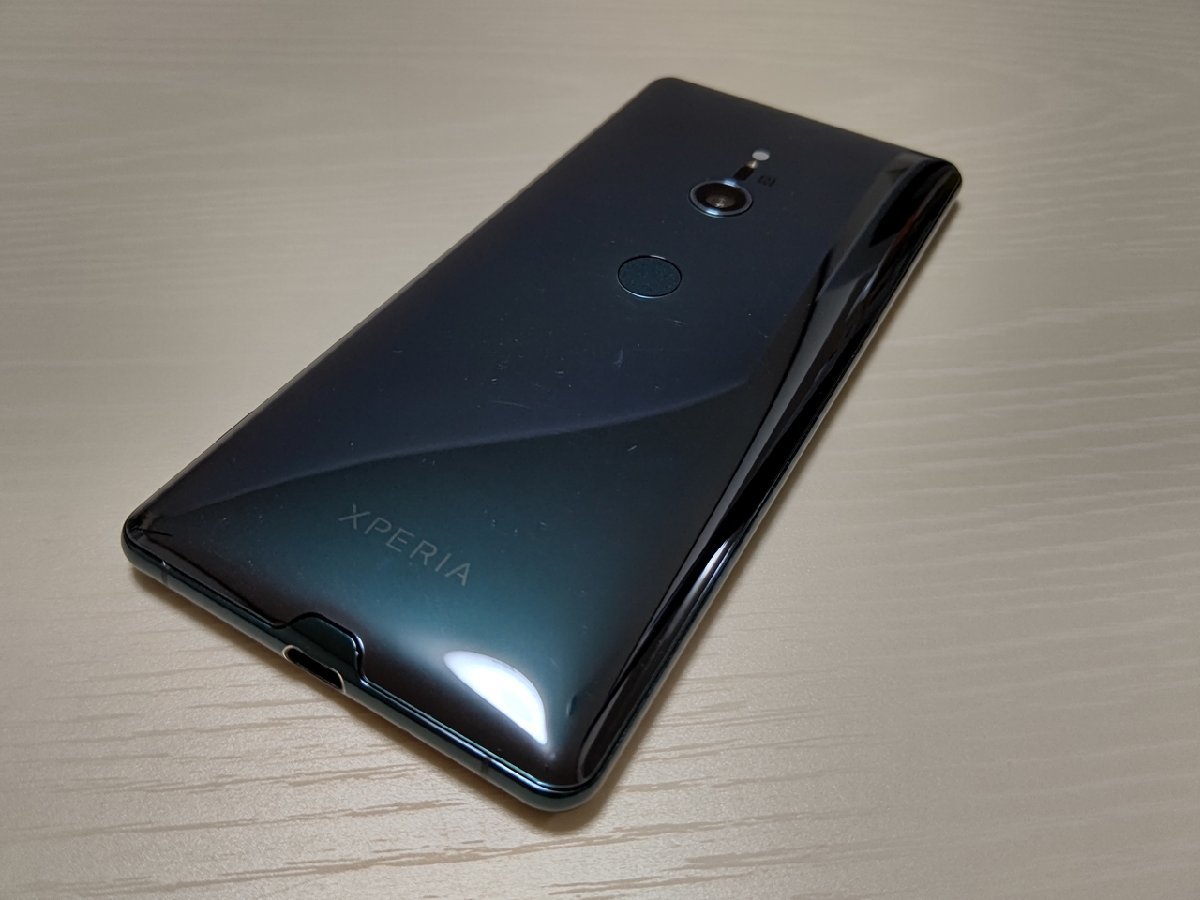 32169wm ジャンク Softbank 801so Sony Xperia Xz3 フォレストグリーン Simロック解除済 1円 1スタ