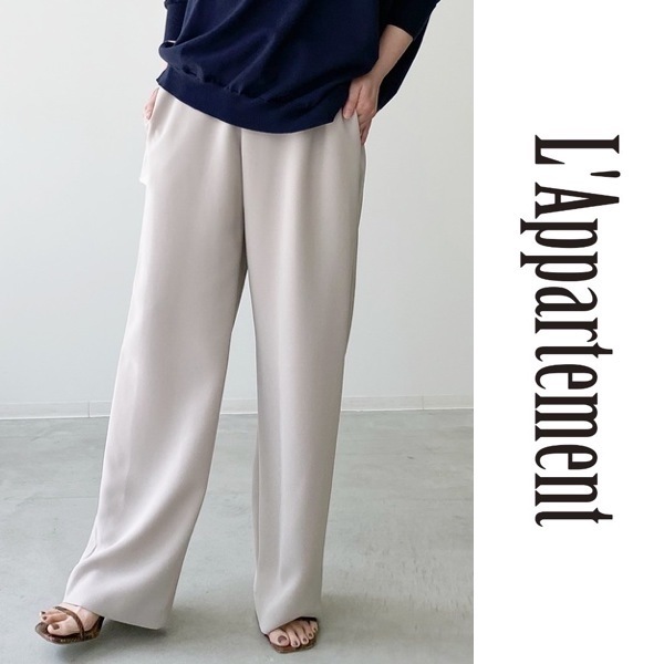 Yahoo!オークション - 20SS L'Appartement Lisiere Wide Pants 定価31 ...