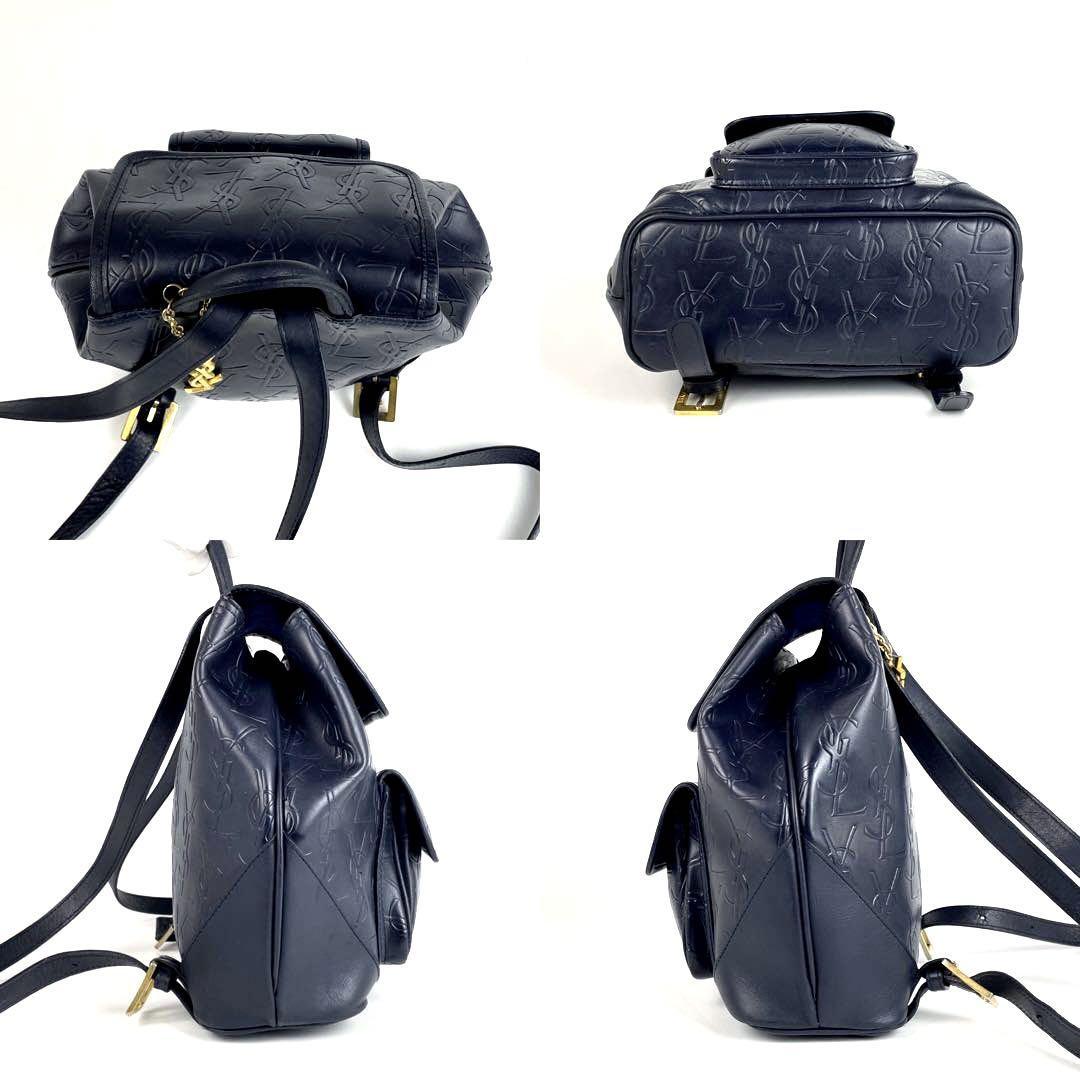 美品 Yves Saint Laurent イヴサンローラン リュックサック 美品 Yves Saint Laurent イヴサンローラン リュックサック