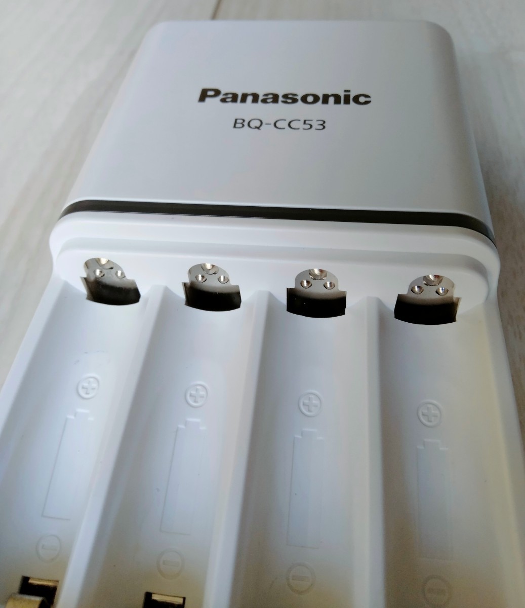 Yahoo!オークション - パナソニックエネループ充電器BQ-CC53 単3形充電...