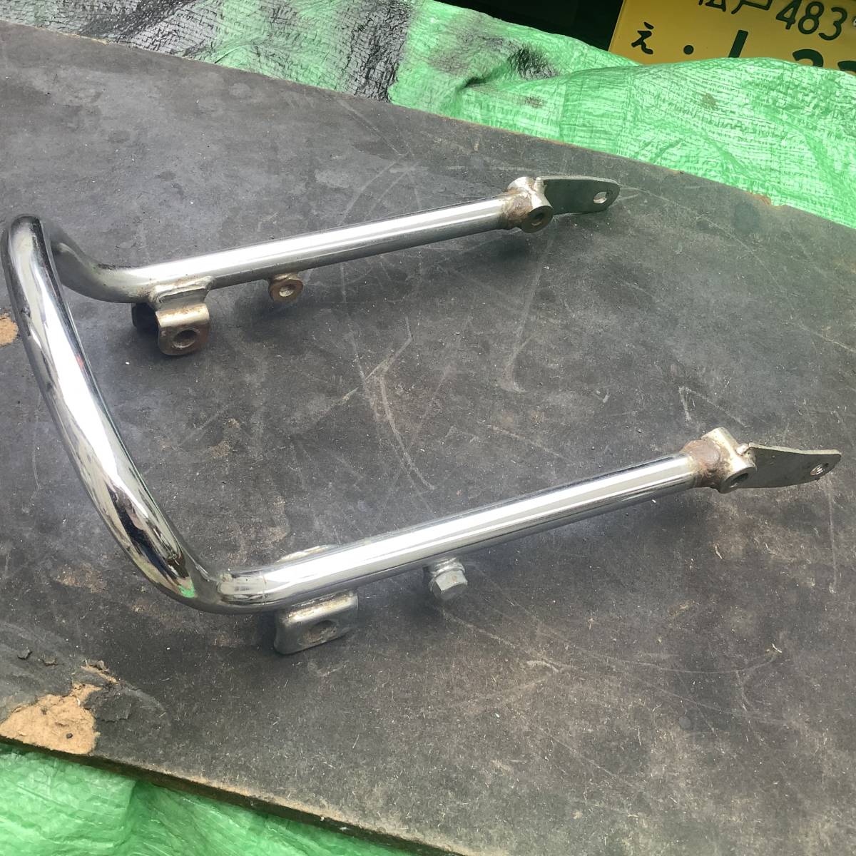 Yahoo!オークション - W1 W1S W1SA W3 タンデムバー Z1 Z2 Z400 KH250 ...