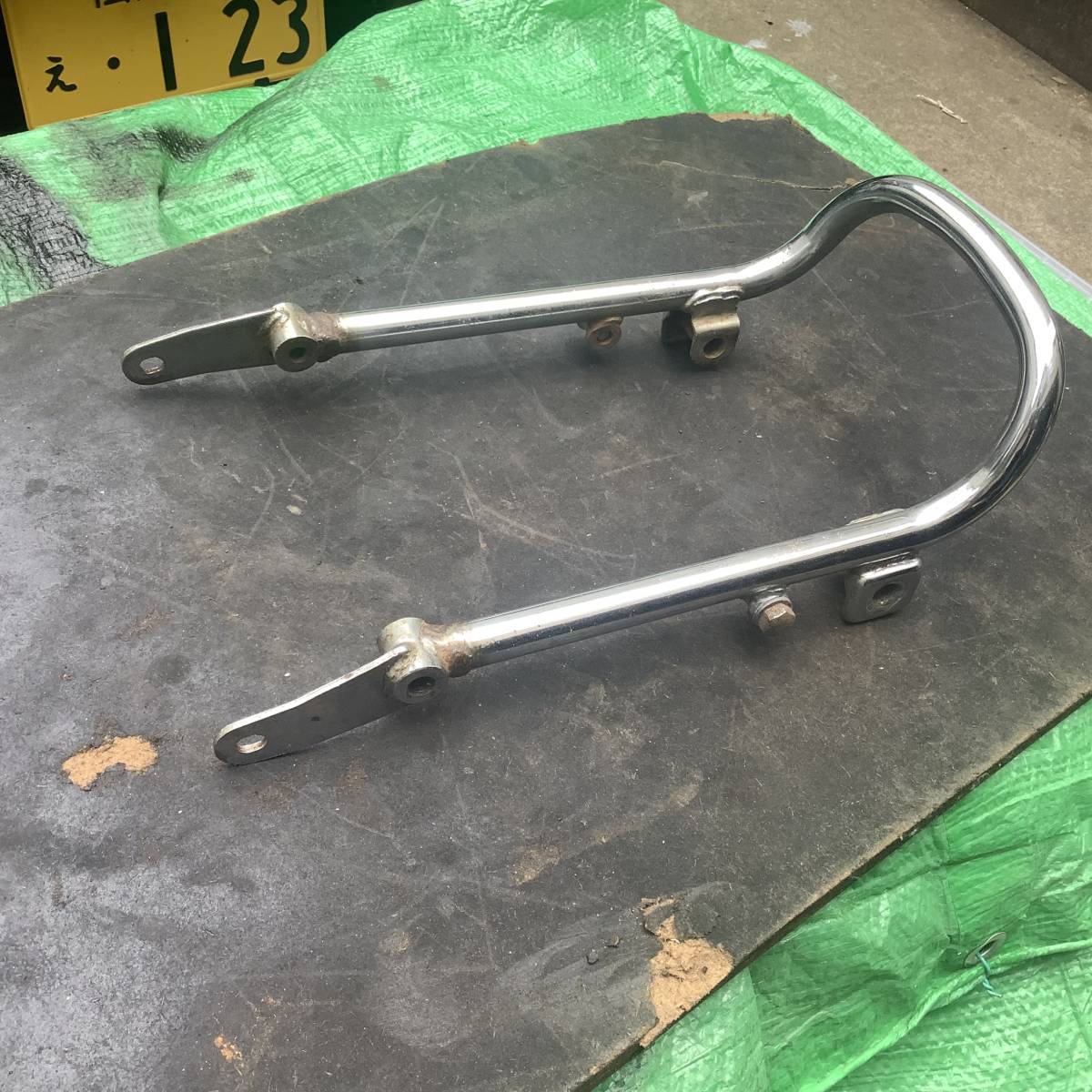 Yahoo!オークション - W1 W1S W1SA W3 タンデムバー Z1 Z2 Z400 KH250 ...