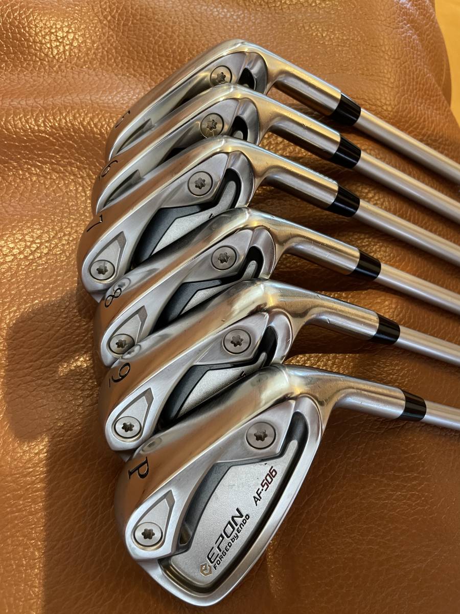 代購代標第一品牌－樂淘letao－美品★EPON エポン AF-506 #5-PW (6本セット) MCI110S装着おまけ付き