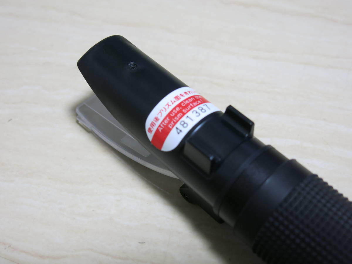 ATAGO アタゴ食塩濃度屈折計 S-28E 小型ドライバー 説明書 元箱付(環境測定器)｜売買されたオークション情報、yahooの商品情報をアーカイブ公開 - オークファン（aucfan.com）