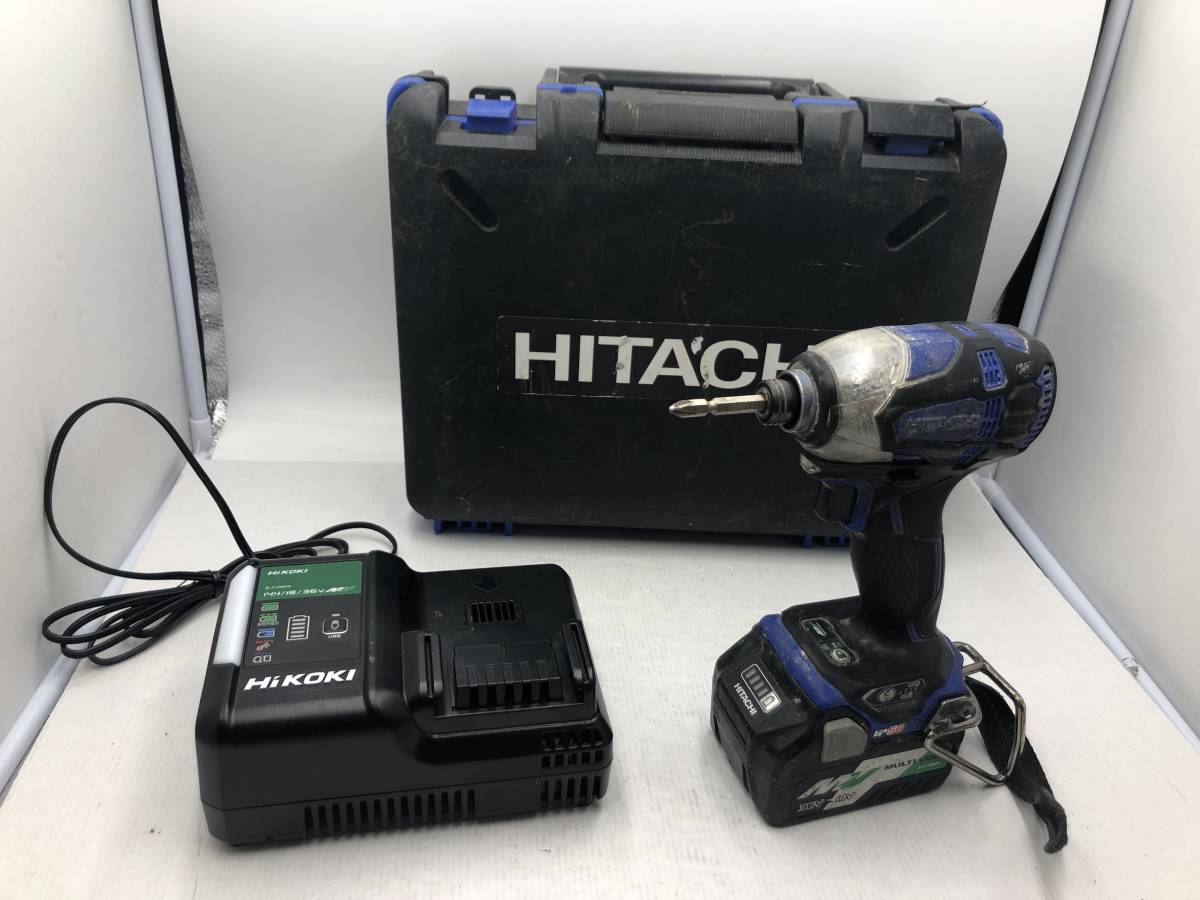 Yahoo!オークション - 【2966】HIKOKI 日立工機 36V-2.5Ah コードレス...