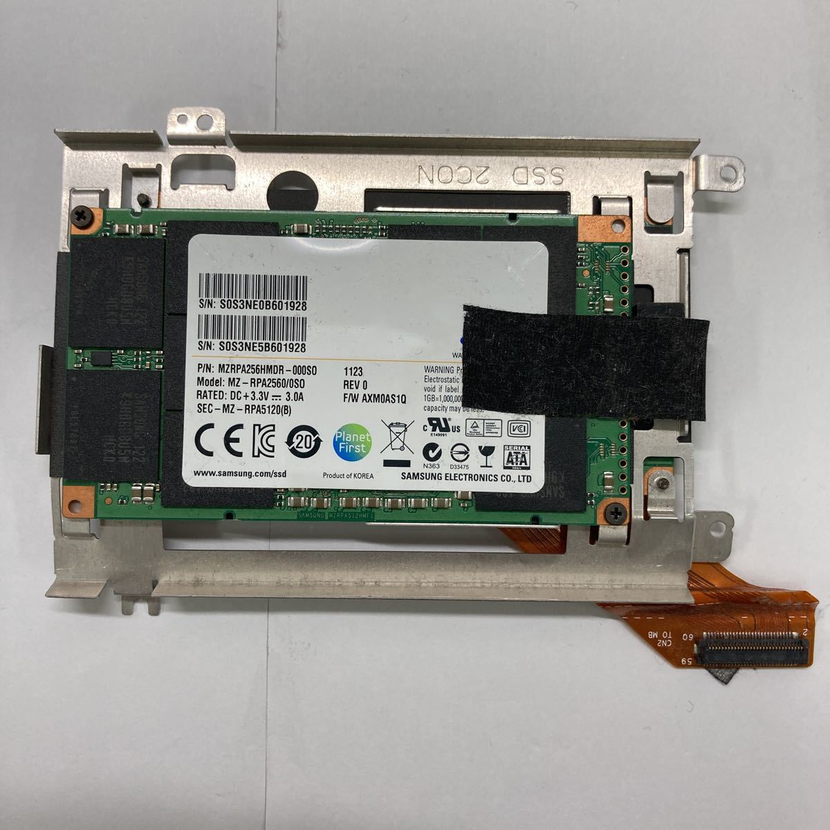 Yahoo!オークション - MZRPC256HMDR-000SO SSD SONY VAIO RAID 128GB×...