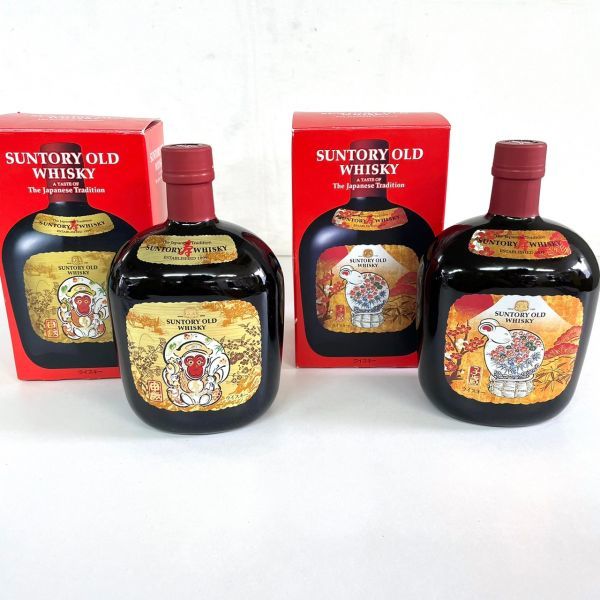 Yahoo!オークション - P321-K39-881 SUNTORY/サントリー OLD WHISKY ウ...