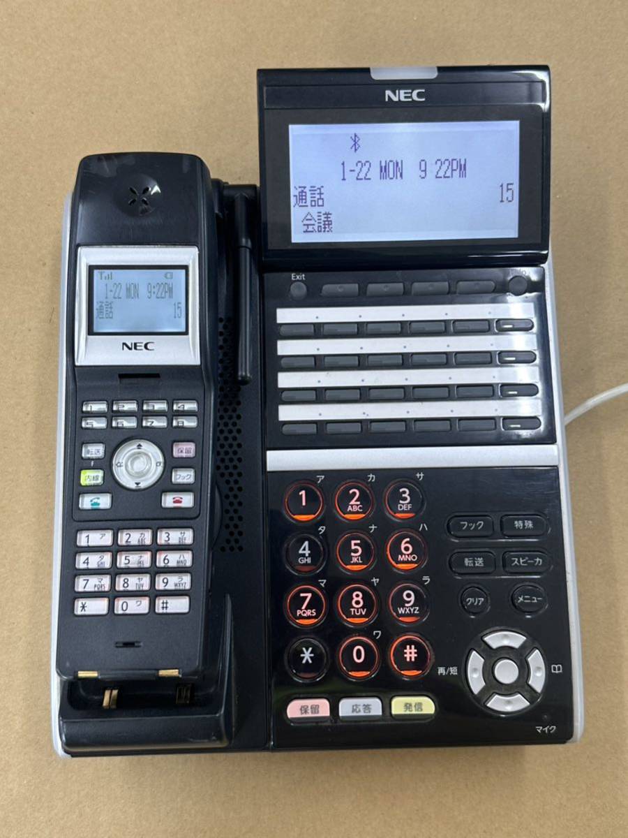 Yahoo!オークション - 【保証有】日本電気NEC DTZ-24BT-3D(BK)TEL Aspi...