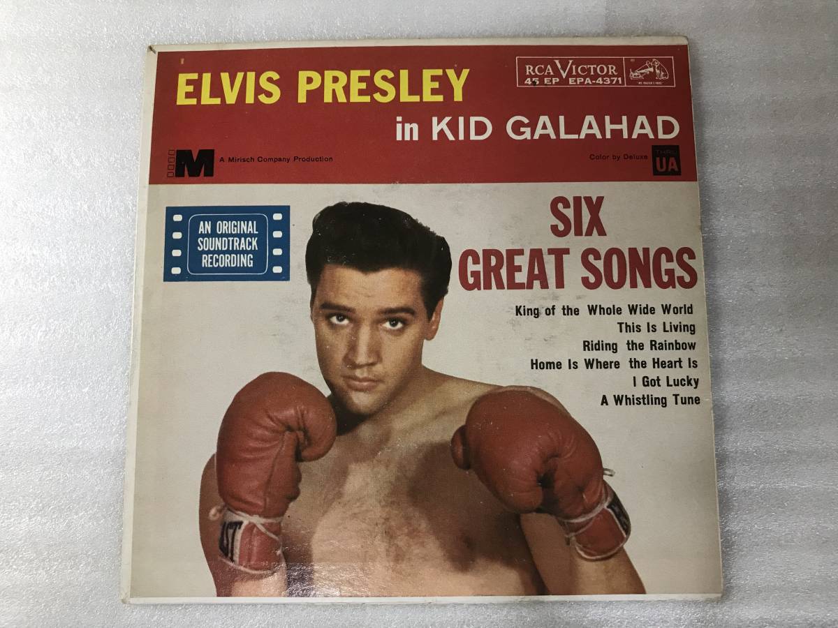 Yahoo!オークション - Elvis Presley/RCA EPA-4371/Extended Play/Kid ...