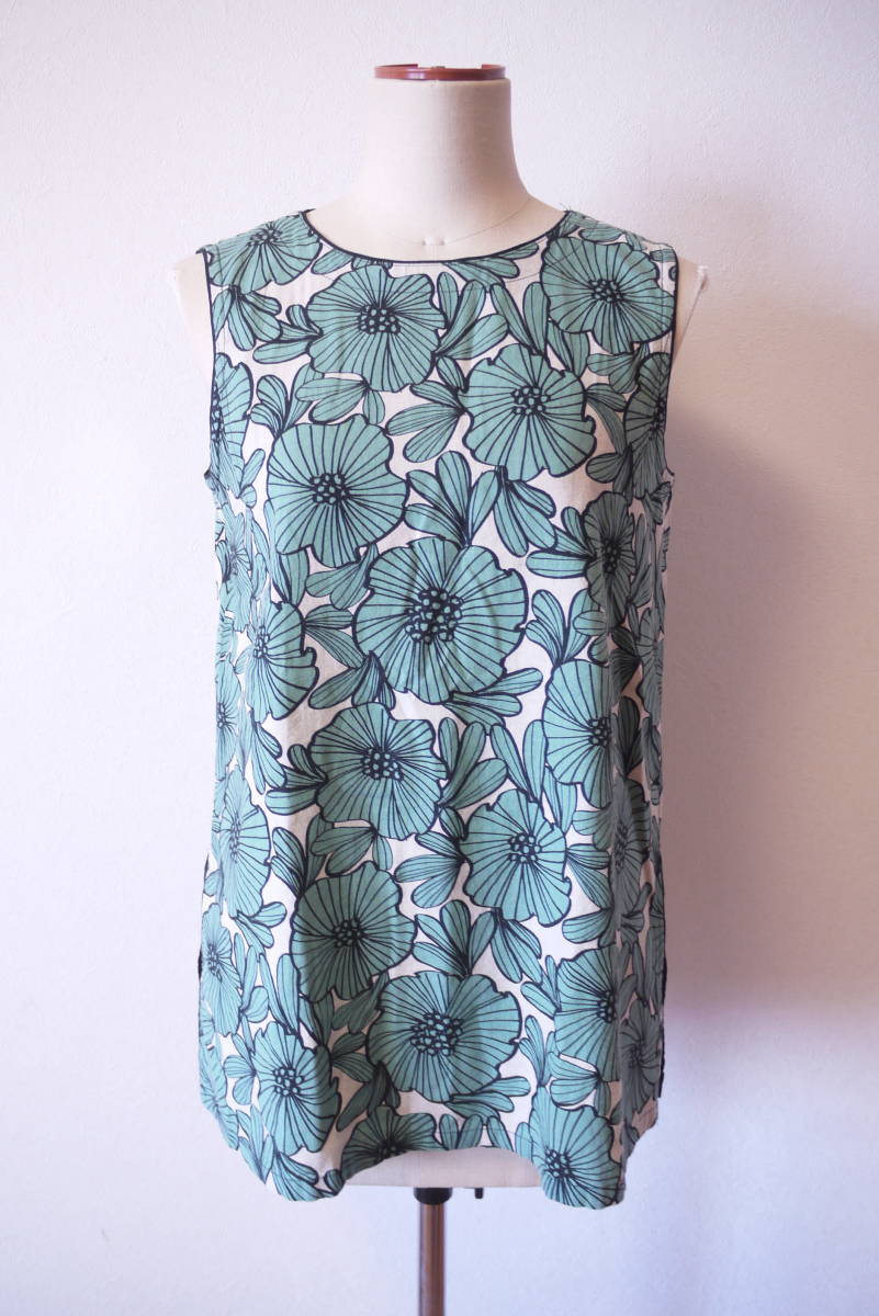 Yahoo!オークション - IVISUTO イヴィスト プリントノースリブ...