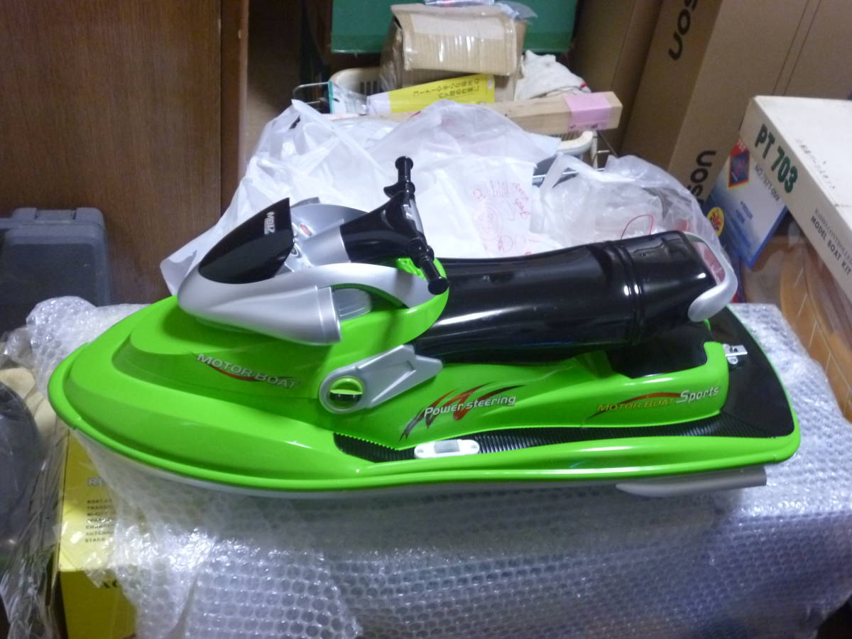 代購代標第一品牌－樂淘letao－☆JETスキー 緑 JET仕様に改造セット！ JETユニット付き