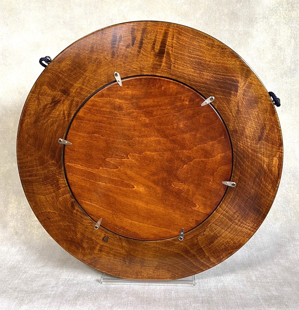 Yahoo!オークション - 【Y15】美品/烏城彫/鏡/ミラー/鳥城塗/岡山特産...