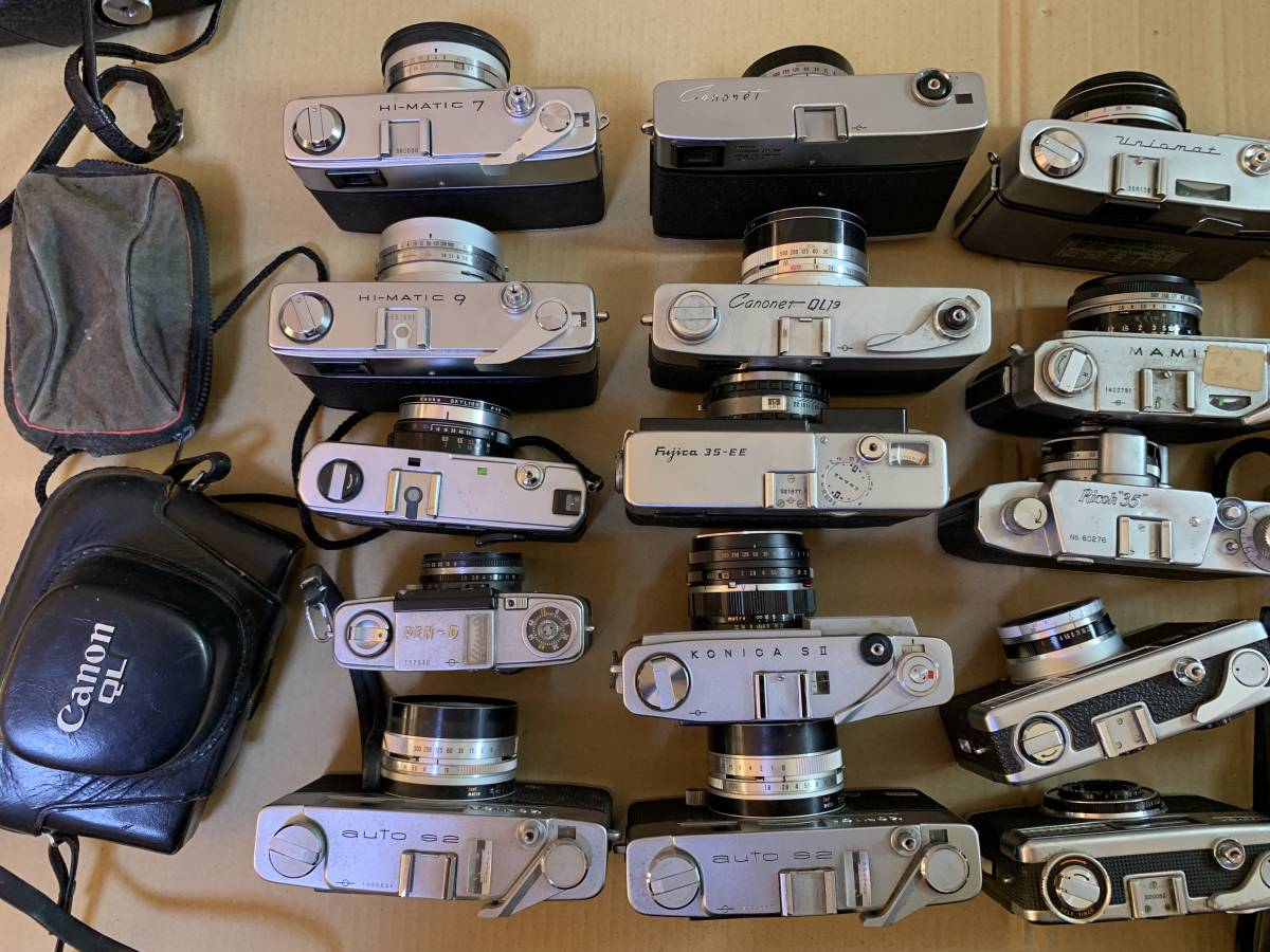 25個 Canon/Konica/RICOH/MINOLTA/OLYMPUS/FUJICA/YASHICA/大量 カメラ まとめて ジャンク セット まとめ 685(レンジファインダー)｜売買 ...