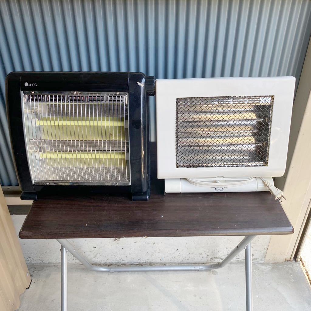 Yahoo!オークション - NK【2472】 電気ストーブ 2点 まとめて