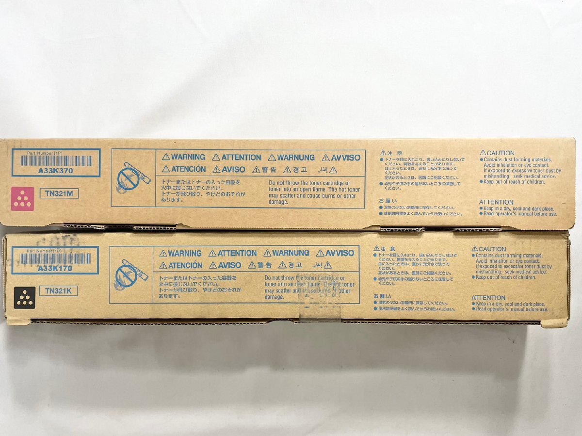 Yahoo!オークション - KONICA MINOLTA コニカミノルタ TN321K/A33K170 ...
