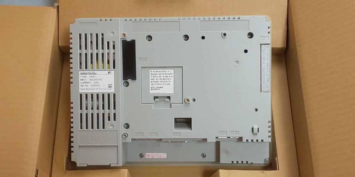 Yahoo!オークション - 発紘電機 (富士電機) V810T ① 動作品 タッ...