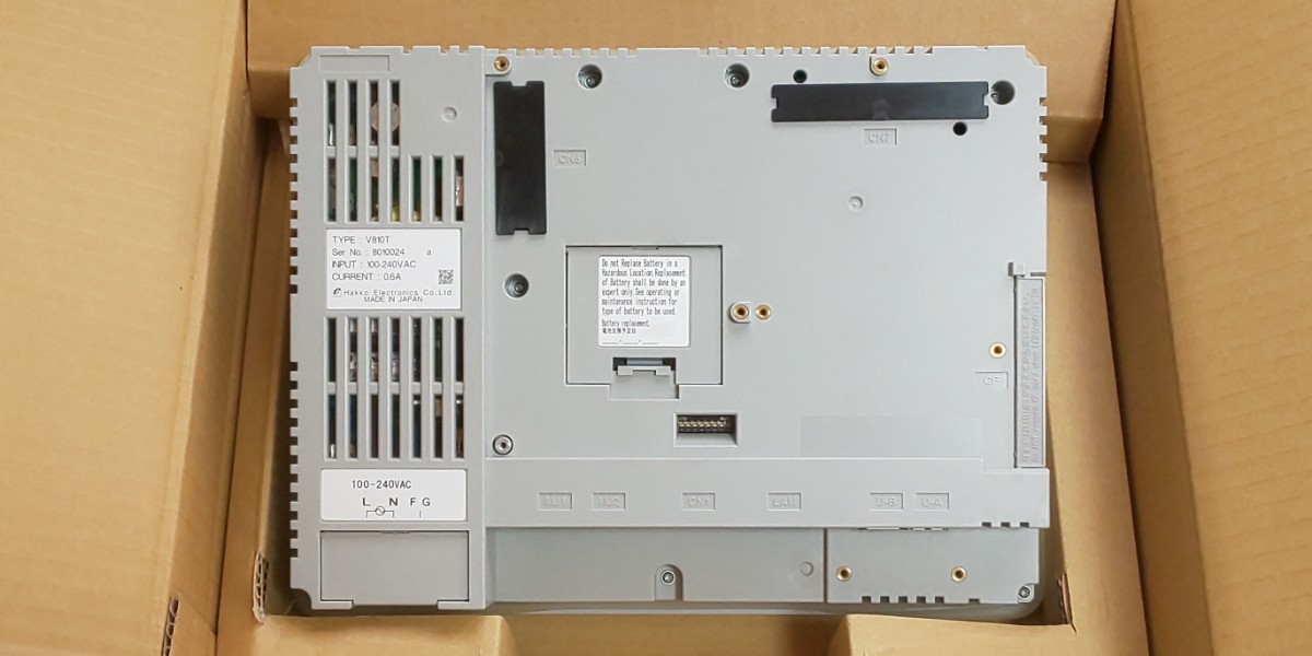 Yahoo!オークション - 発紘電機 (富士電機) V810T ② 動作品 タッ...