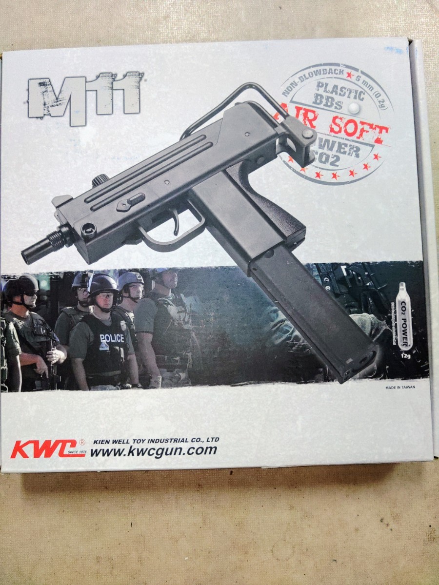 Yahoo!オークション - KWC製 Co2 ガスガン イングラムM11 JPVer 新品試...