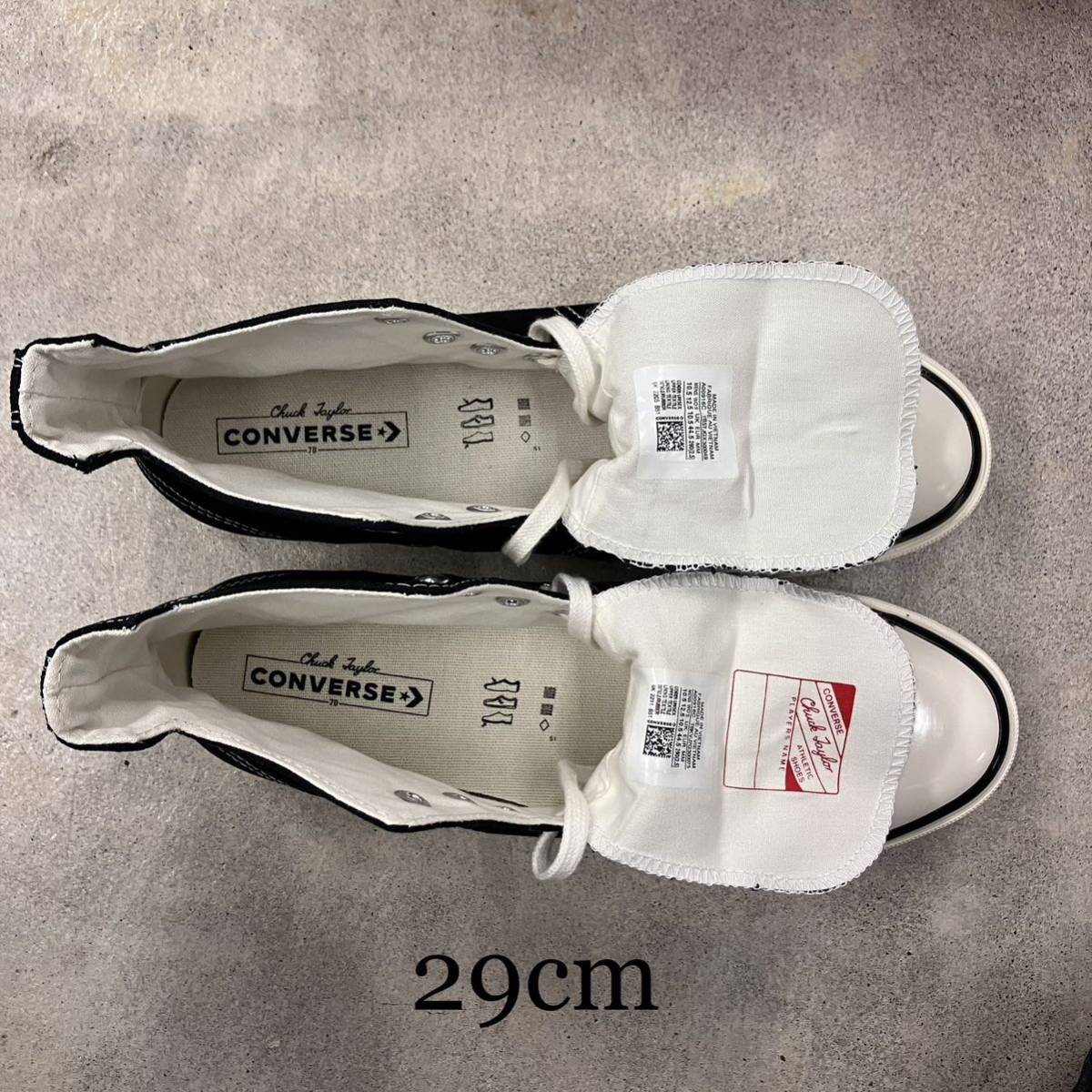 新品未使用コンバース チャックテイラーCT70 PLUS BLACK HI CUT 新品未使用コンバース チャックテイラーCT70 PLUS BLACK HI CUT